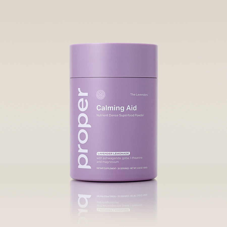 Calming Aid Superfood Powder - Lavender Lemonade | Proper